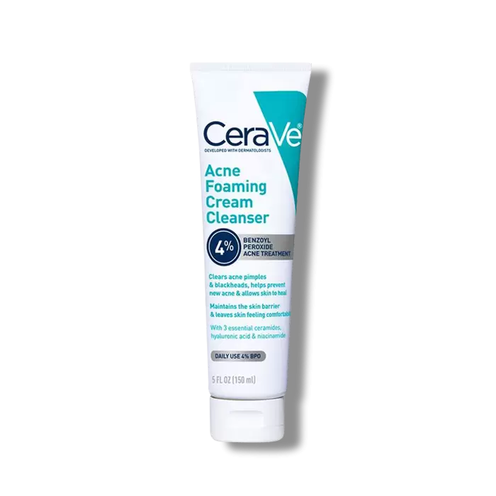 CeraVe Acne Foaming Cream Cleanser
