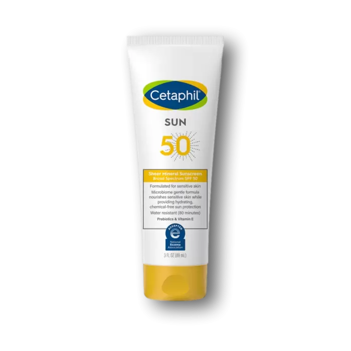Cetaphil Sheer Mineral Sunscreen Broad Spectrum SPF 50