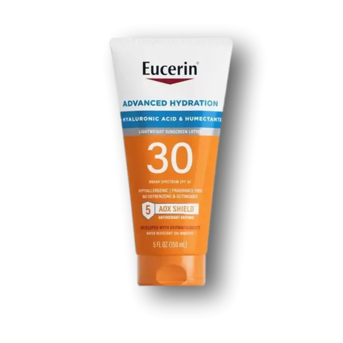 Eucerin Advanced Hydration SPF 30 Sunscreen Lotion