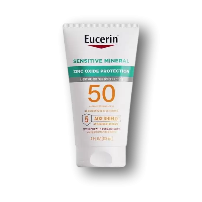 Eucerin Sensitive Mineral Sunscreen Lotion SPF 50