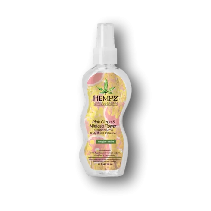 HEMPZ Fresh Fusions Pink Citron & Mimosa Flower Energizing Herbal Body ...
