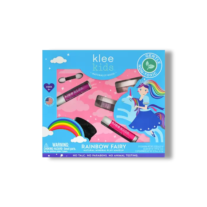 Klee Naturals Rainbow Fairy Natural Mineral Play Makeup Kit
